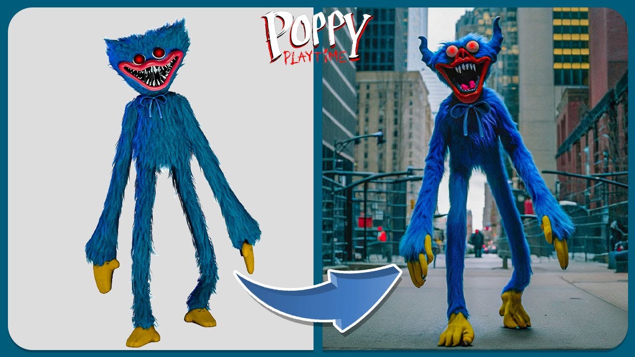 Poppy Playtime in REAL LIFE - All Characters Chapter 3 - YouTube