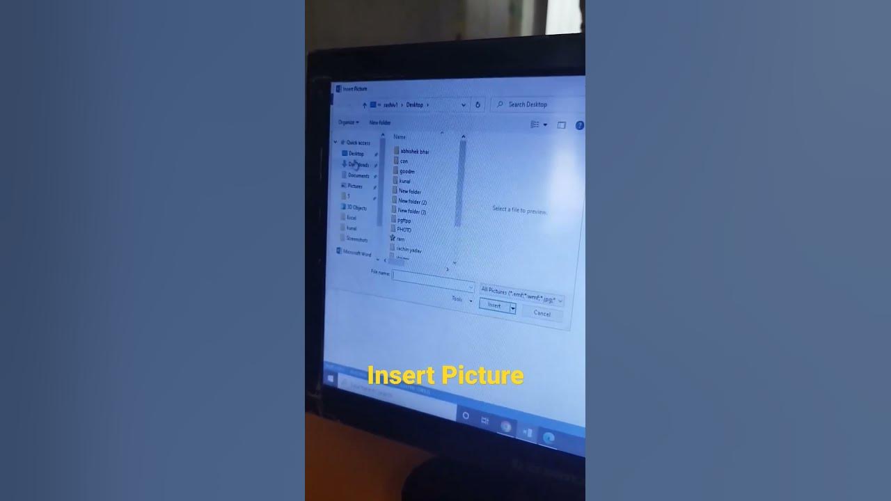 How To Insert Picture In MS Word computer winword msword technology how-to-insert-picture-in-ms-word-computer-winword-msword-technology