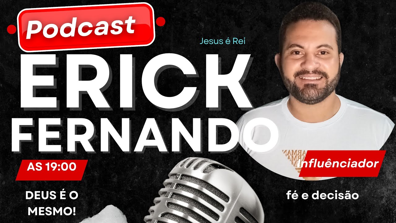 Pastor Erick Fernando está ao vivo! - YouTube