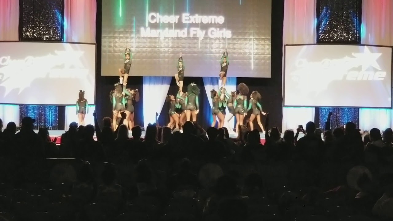 Cheer Extreme Maryland Fly Girls Junior International L4 at Mid ...