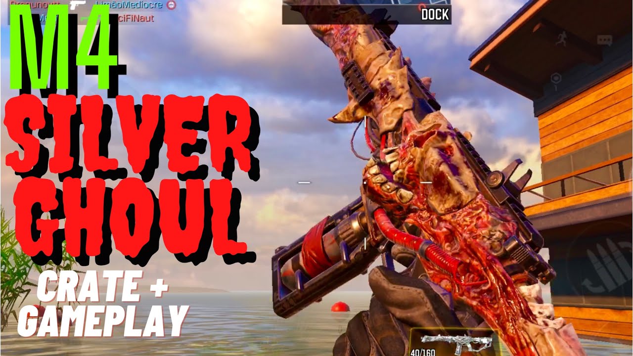 CODM | M4 SILVER GHOUL CRATE | M4 SILVER GHOUL HAS THE BEST IRON SIGHT ...