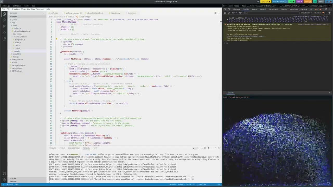 How I did the impossible - Efficient & Easy to use Javascript Multi-threadding - YouTube