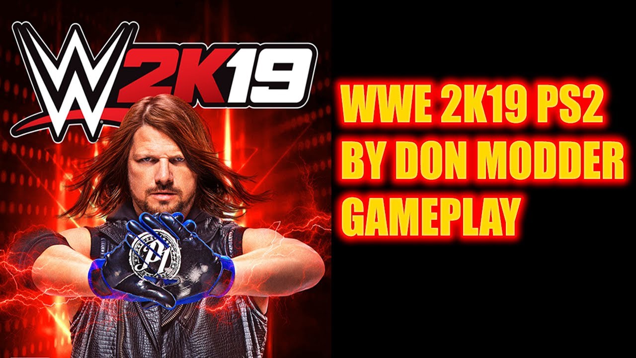 WWE 2K19 PS2 Gameplay - YouTube