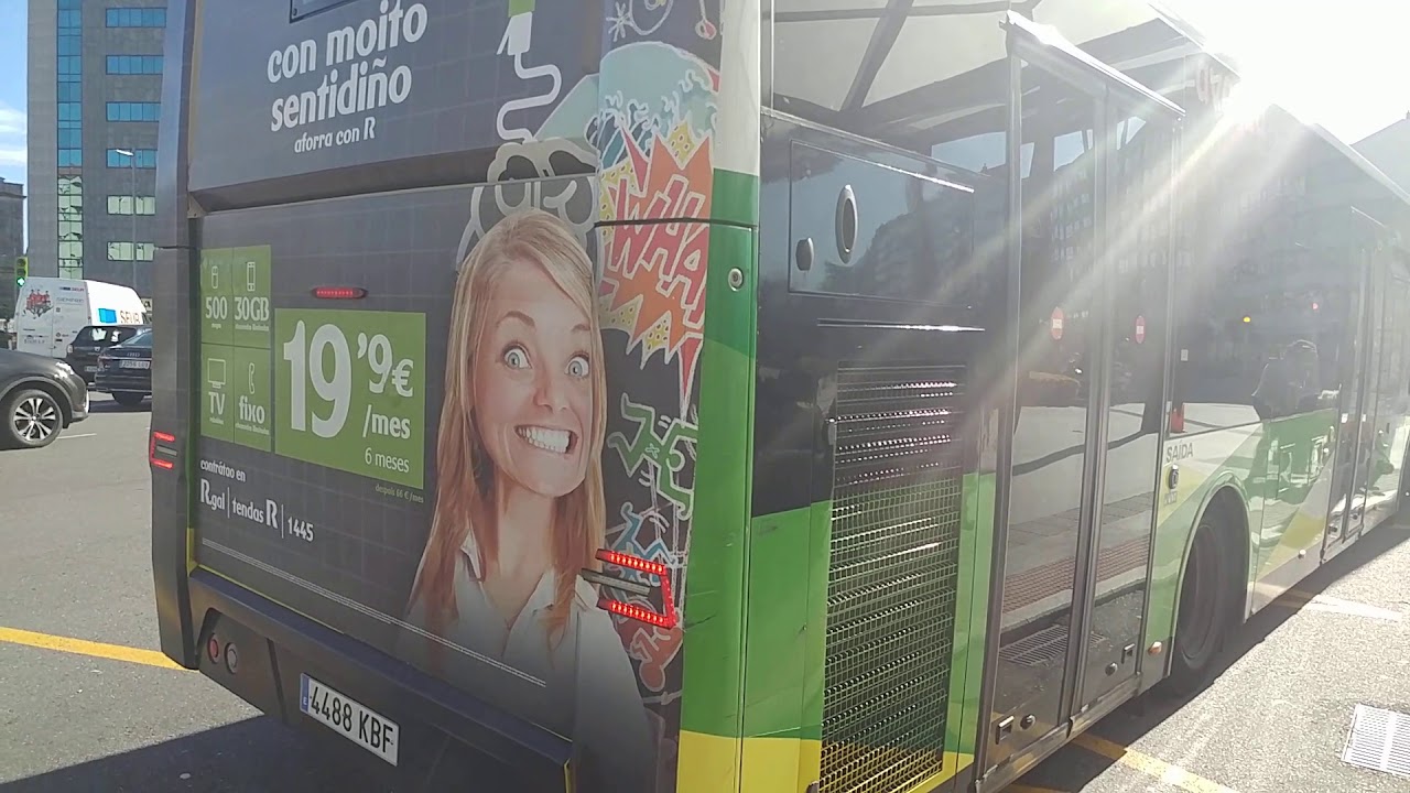 Here is the 15A bus in Vigo - YouTube