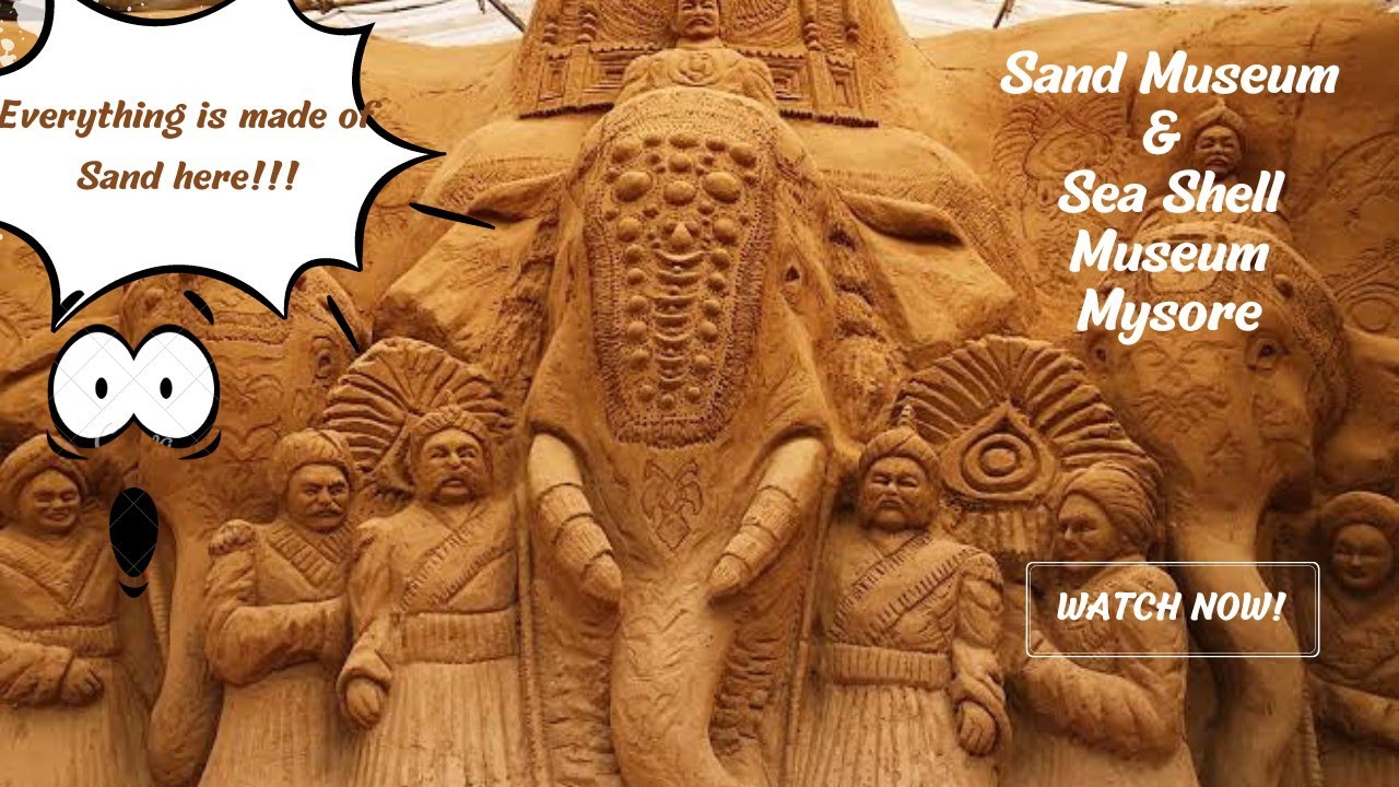 Visit the most unique Museum ever in Mysore| Sea shell & Sand Museum # ...