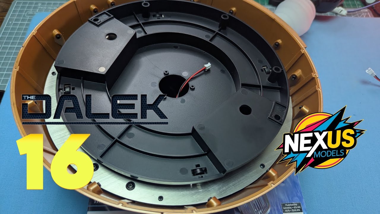 Hachette Doctor Who Dalek Build Issue 16 - YouTube