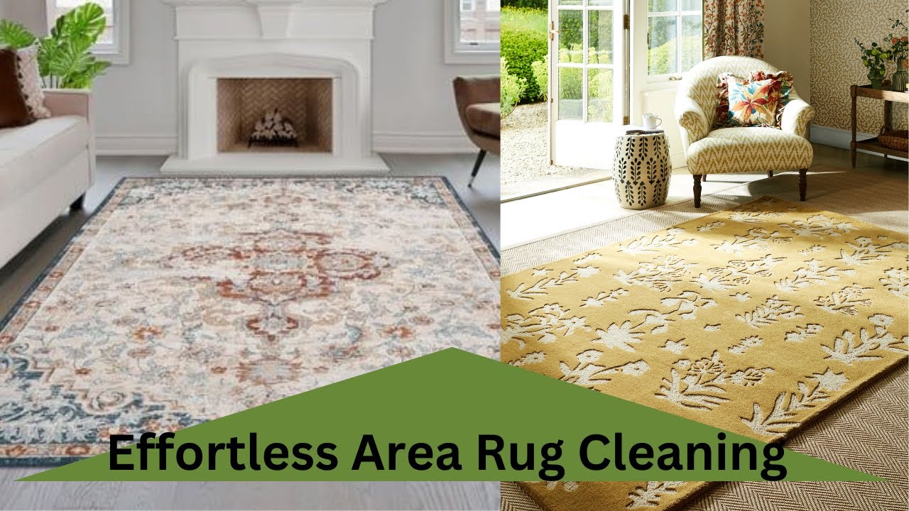 Effortless Area Rug Cleaning Without Rearranging Your Space - YouTube