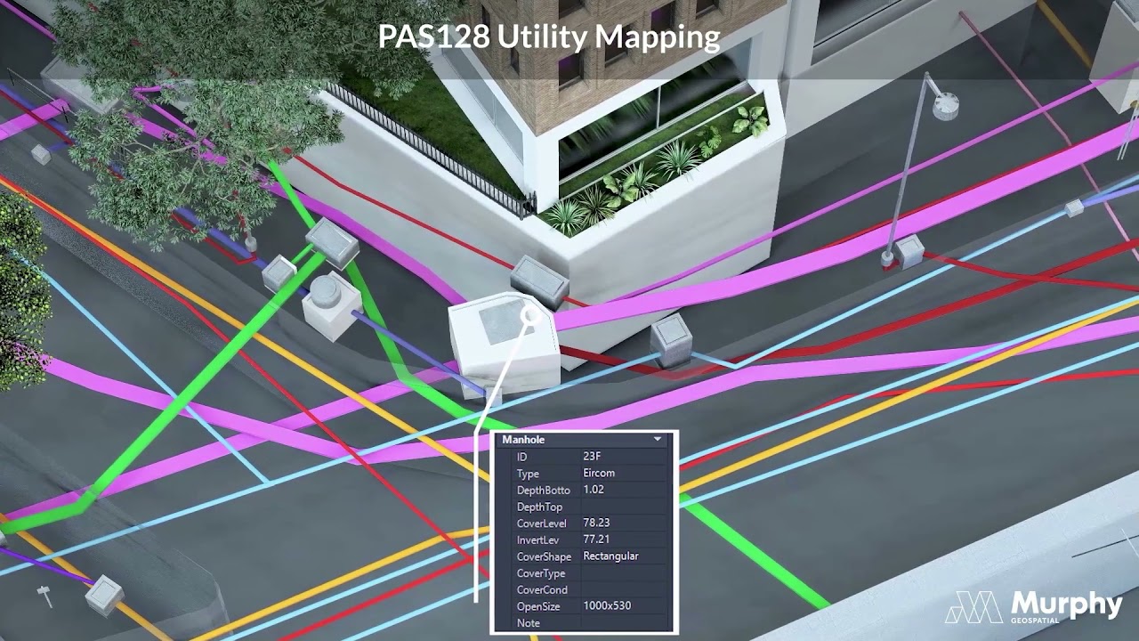 Murphy Geospatial - Underground Utility Surveys - YouTube