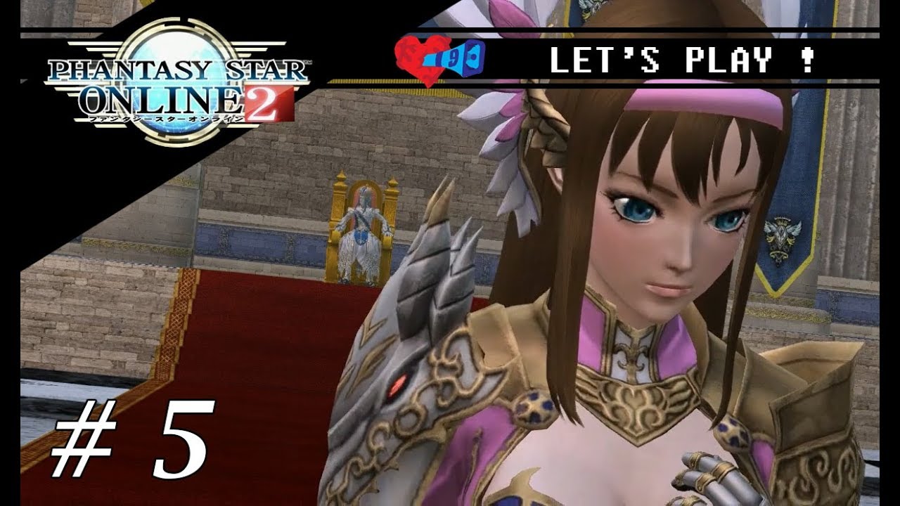 PSO2 EP5 Let's Play! Part 5 Main Story Quest: The Mad Prime Minister ...