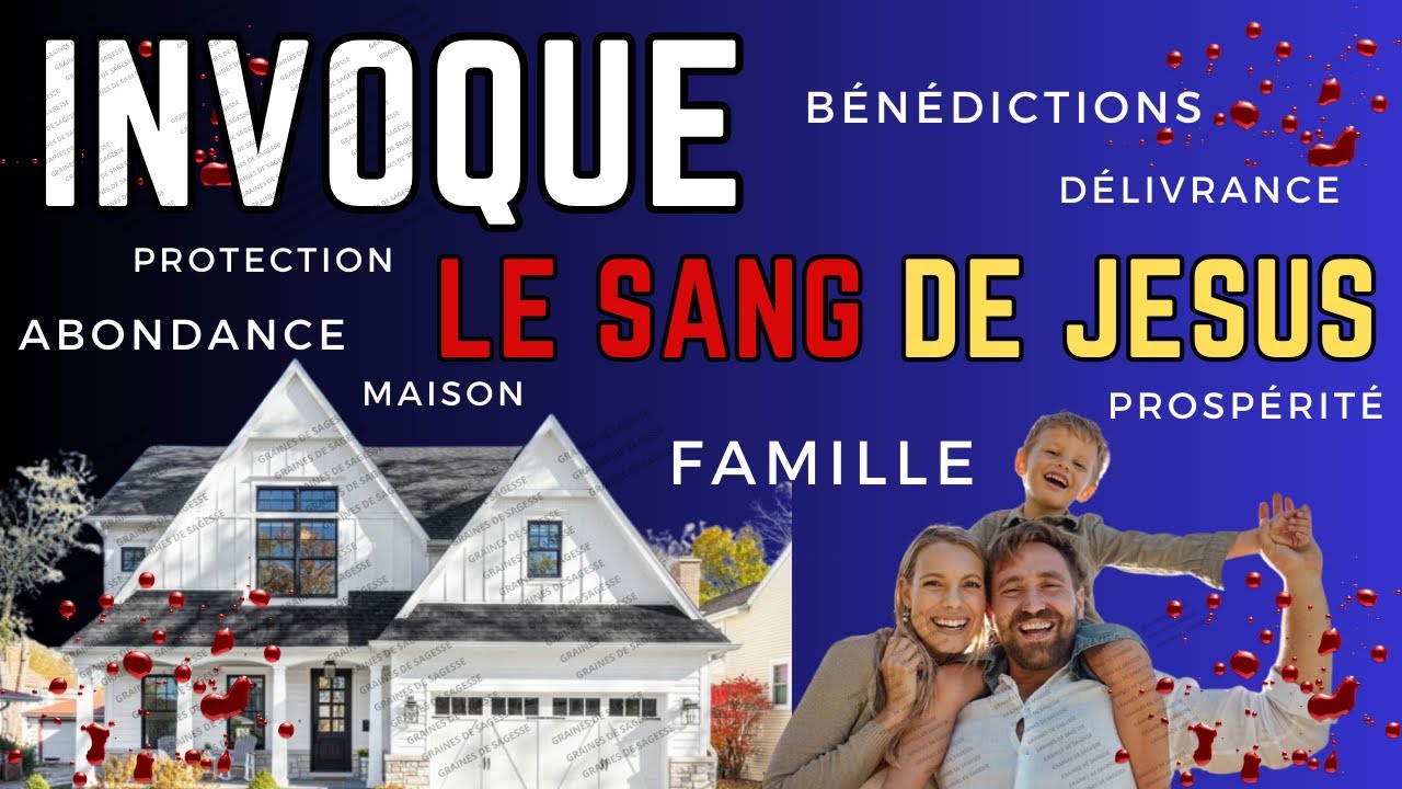 Invoque Le Précieux Sang De Jésus Sur Ta Famille Et Sur Ta Vie - YouTube