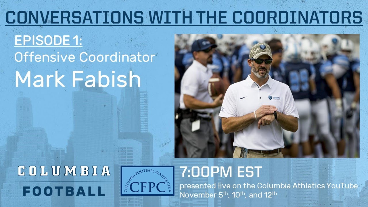 A Conversation With Football Offensive Coordinator Mark Fabish - YouTube