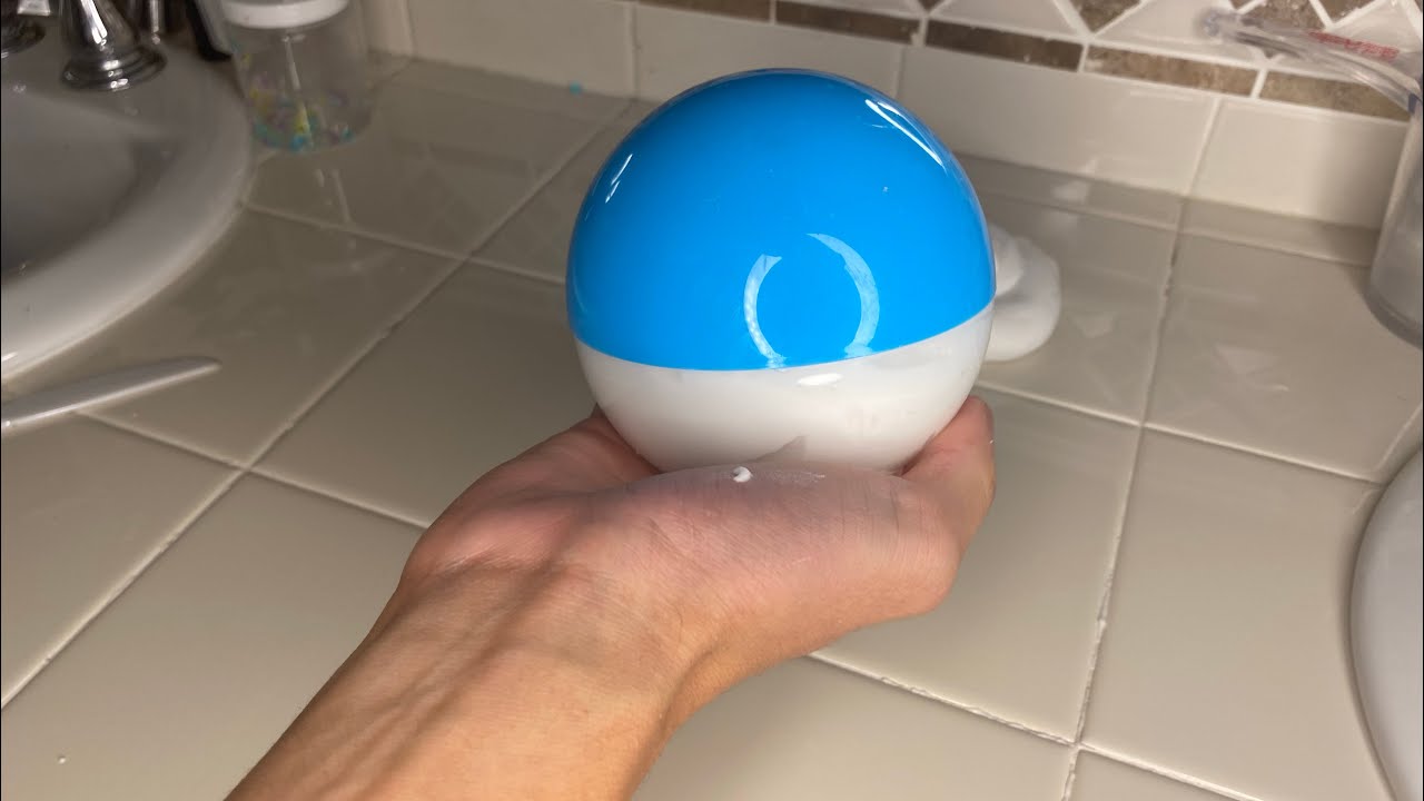 Making a slime ball from my sphere - YouTube