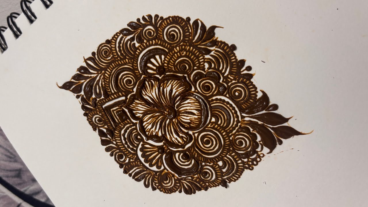 Create a mehandi patch | step by step Tutorial - YouTube