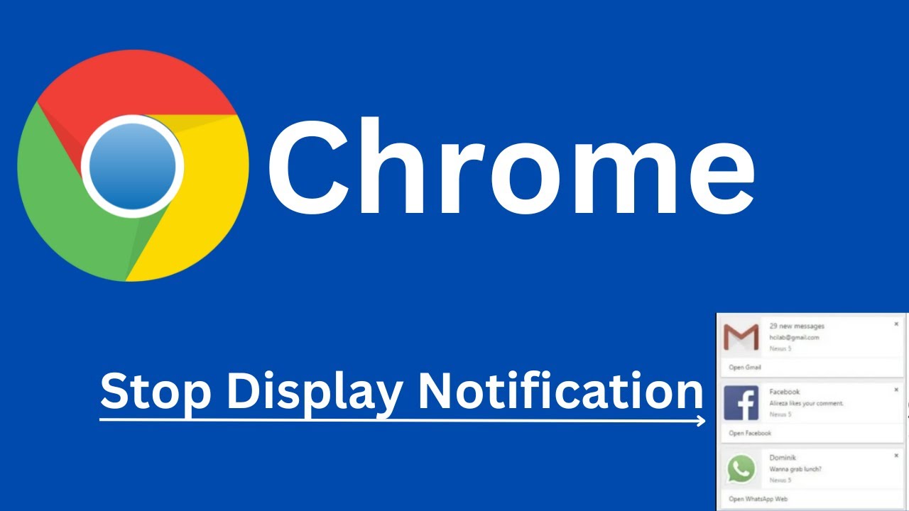 Google chrome notification stop | How to Stop Chrome Browser ...