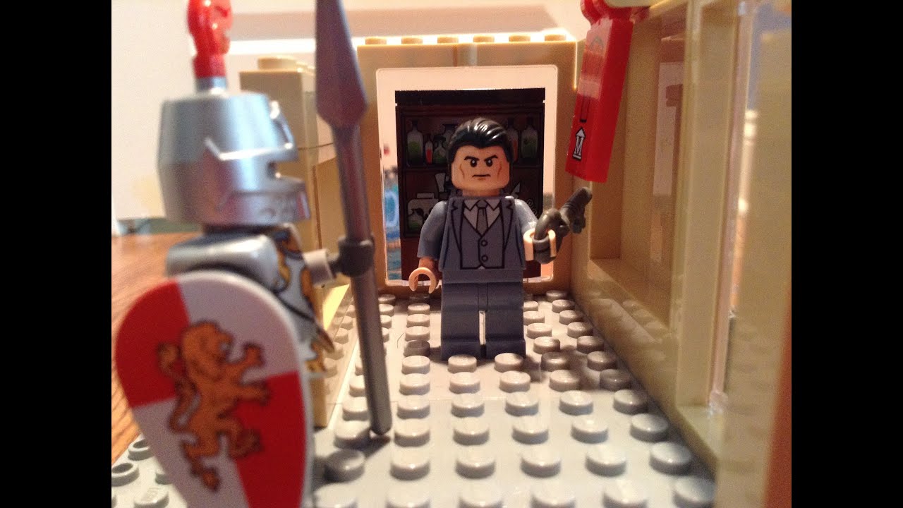 LEGO Batman MOC Wayne Manor - YouTube