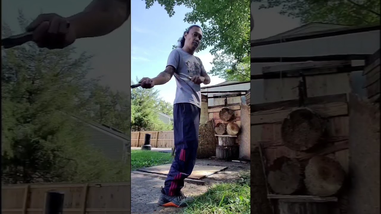 Easiest way to learn No Spin knife throw in 60 seconds - YouTube