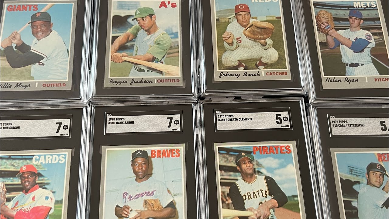 1970 Topps Baseball HOF players - Let’s check out the set - YouTube