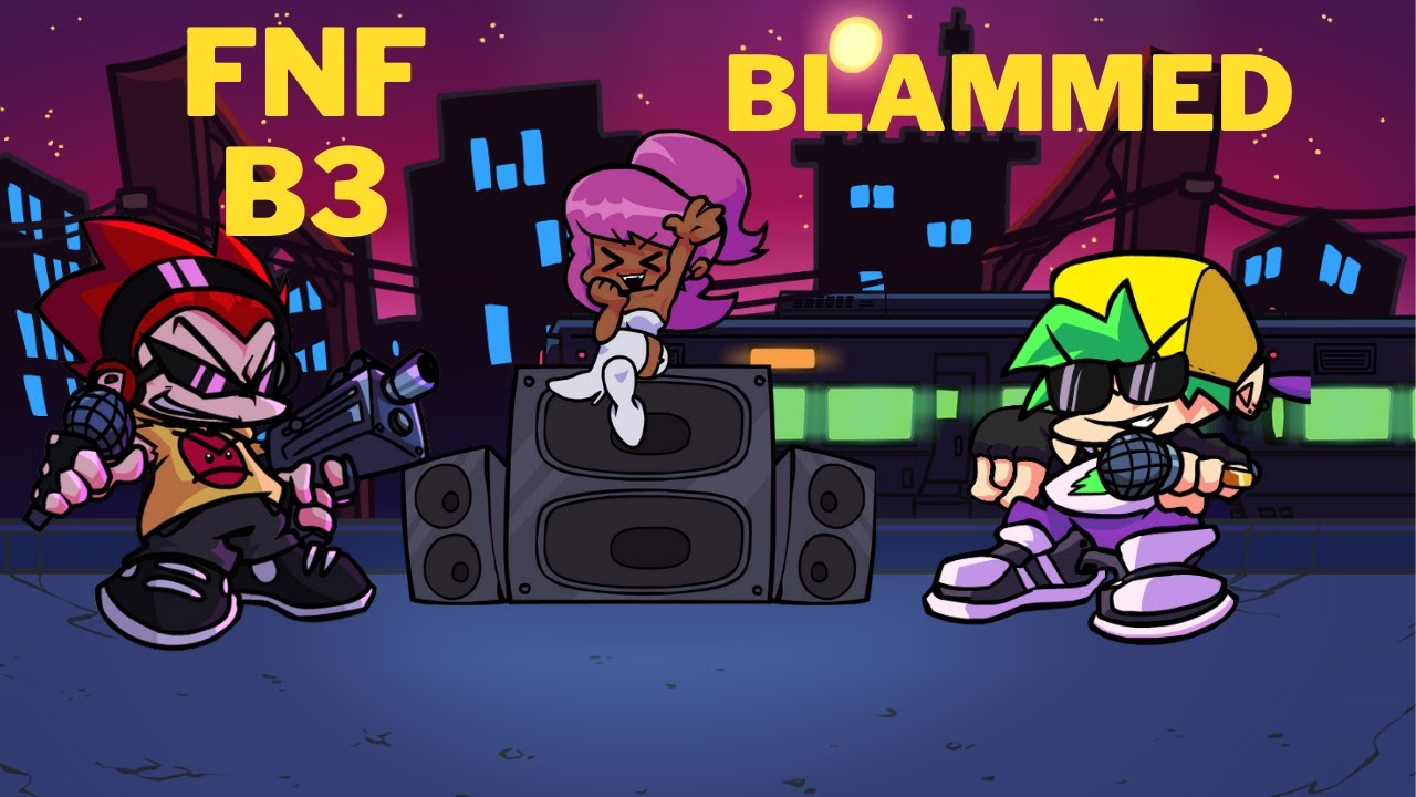 fnf b3. blammed! - YouTube
