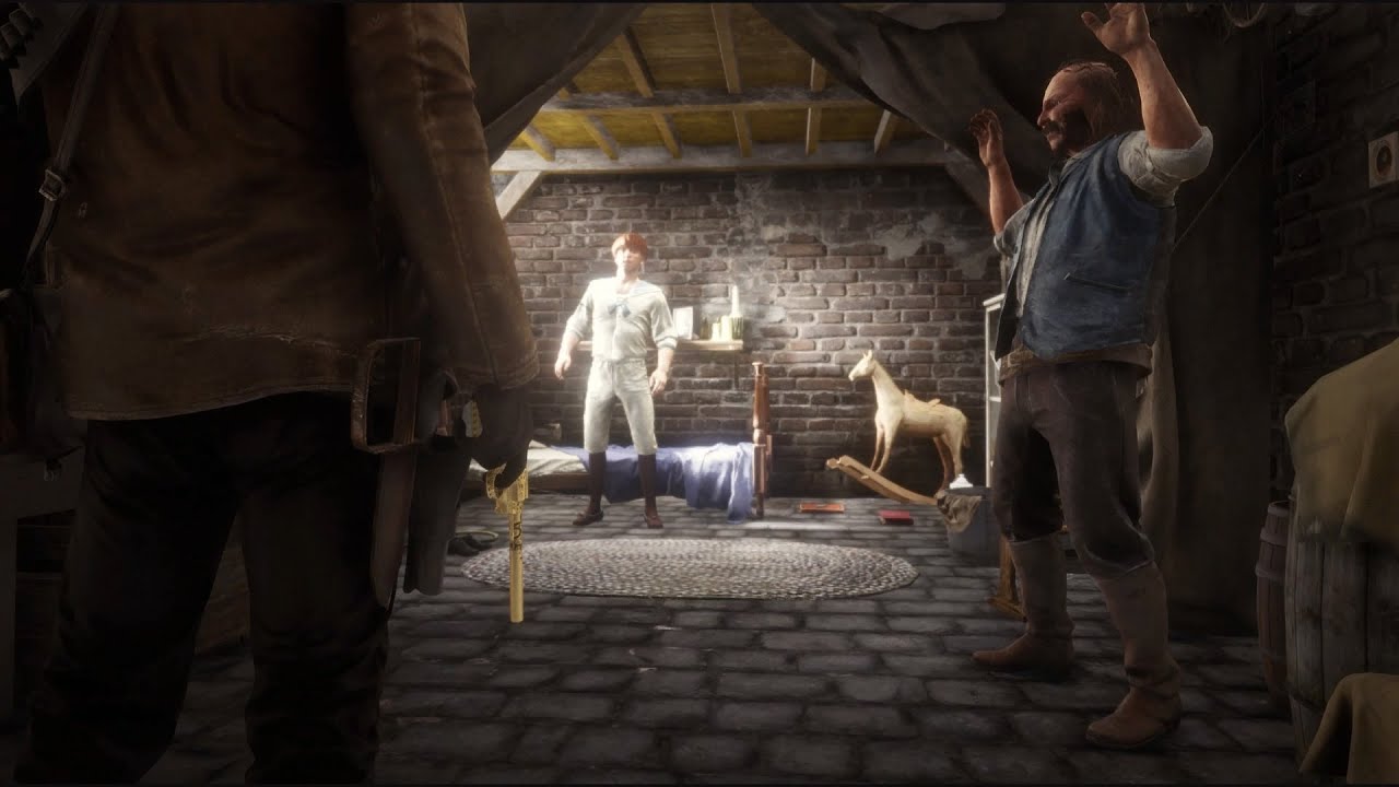 en la armeria en Rhodes misterio de Red Dead Redemption 2 - YouTube