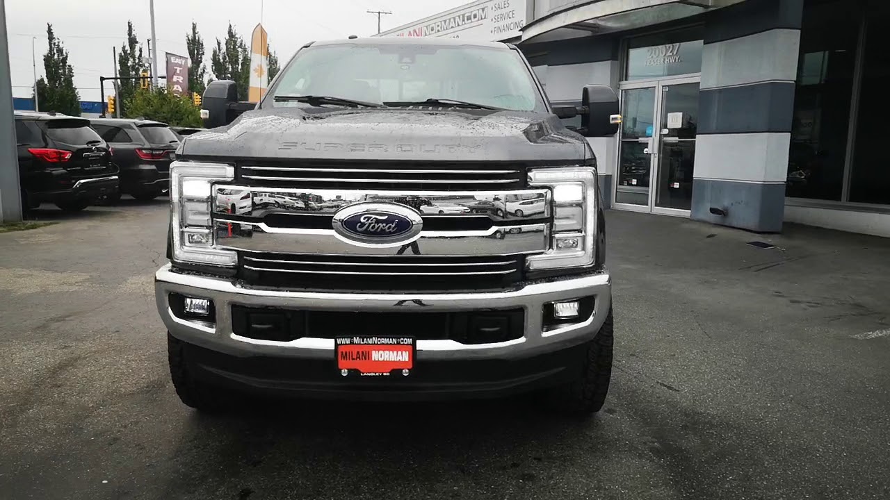 2018 FORD F-350 LARIAT 6.7 POWERSTROKE - YouTube