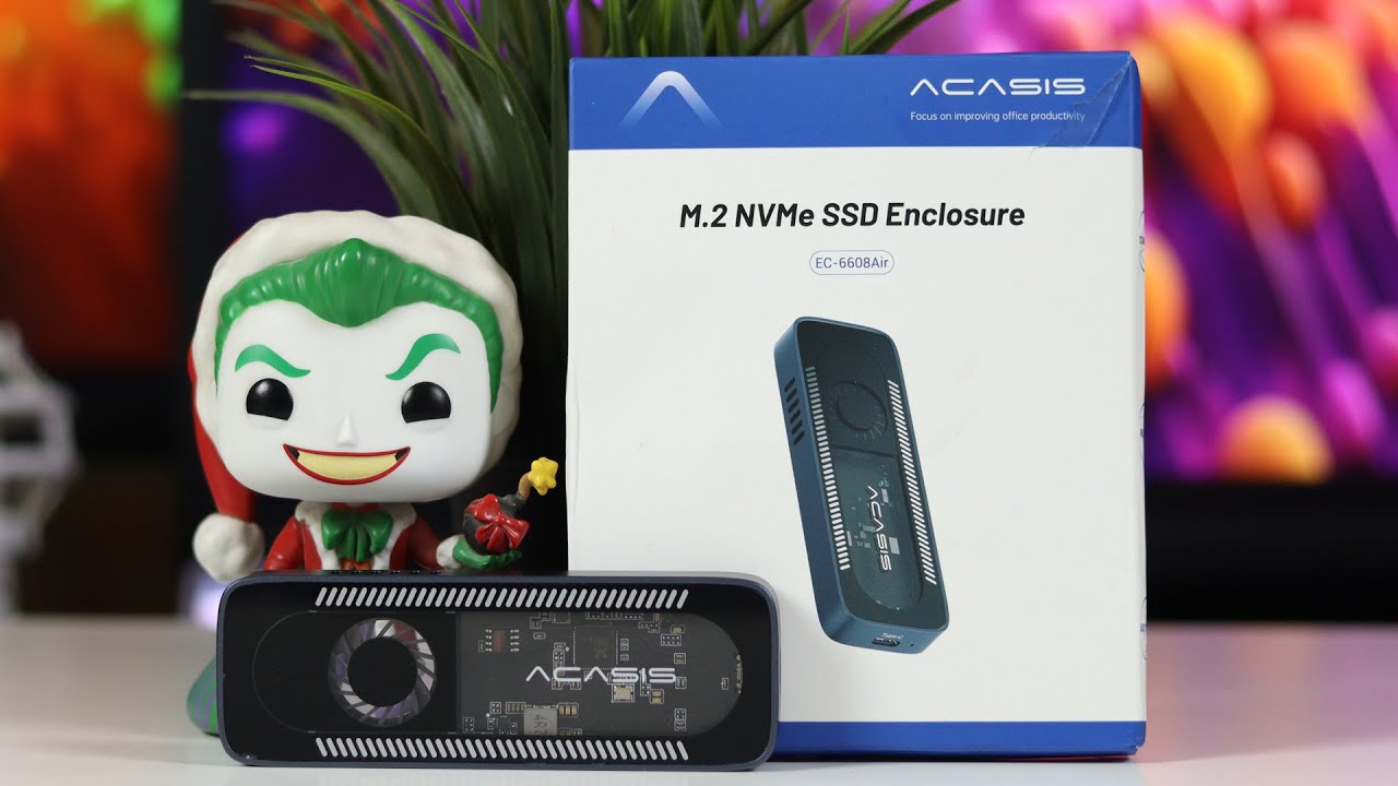 مراجعة ACASIS 6608Air - YouTube