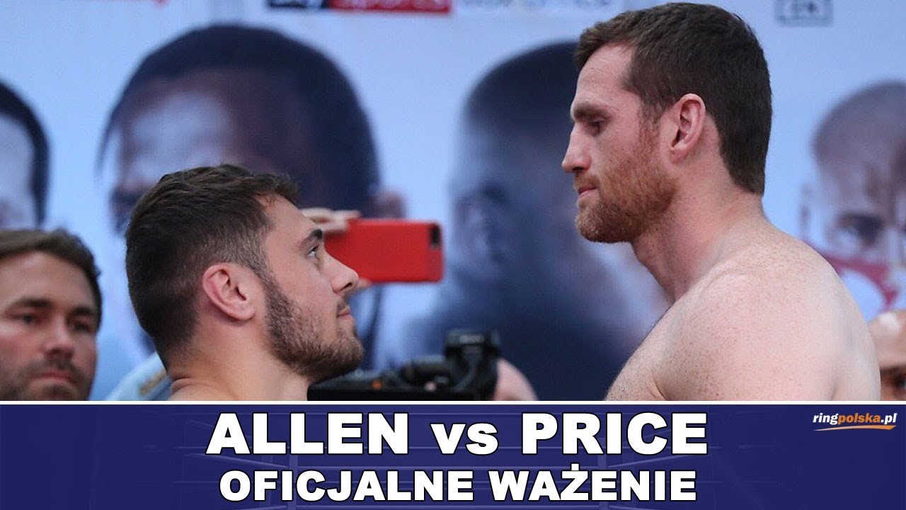 David Price Vs. Dave Allen - Offcial Weigh-in Results - Boxing News 24