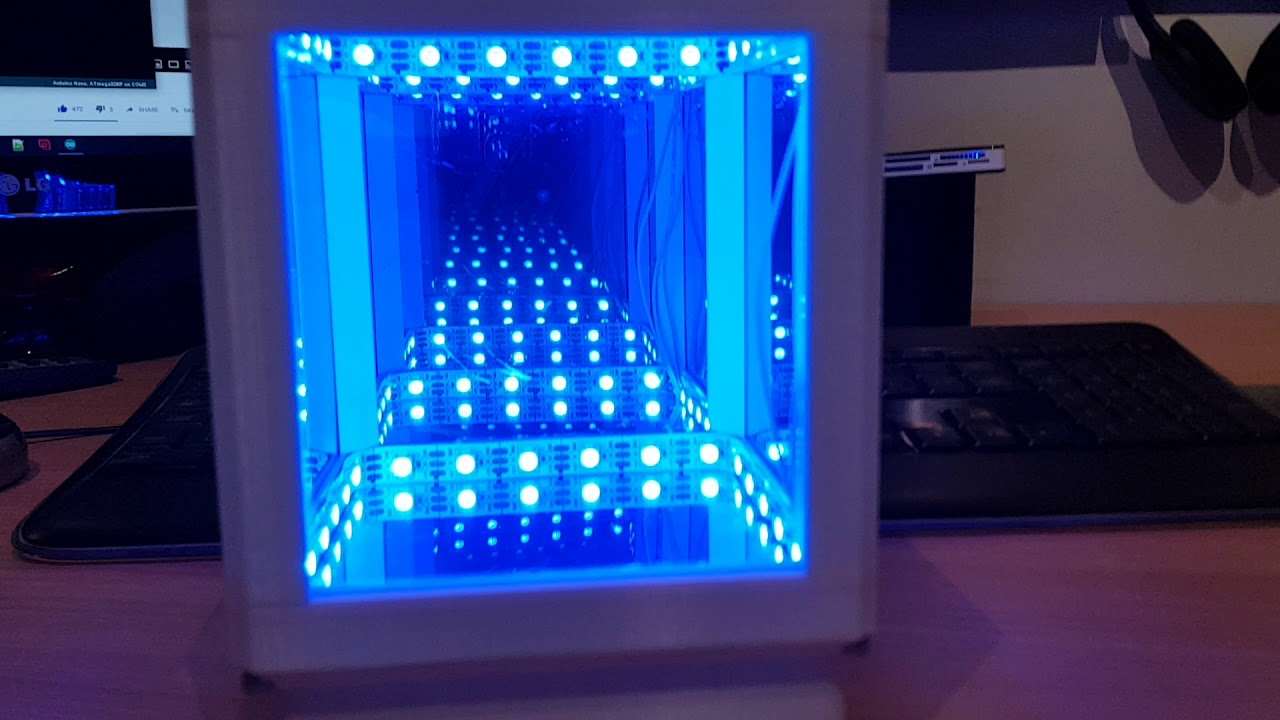 3D Printed Infinity Cube - YouTube