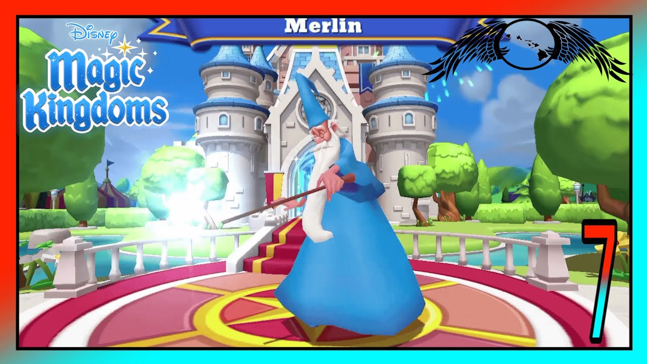Disney Magic Kingdom- Merlin #7 | Flyinnn Hawaiiannn - YouTube