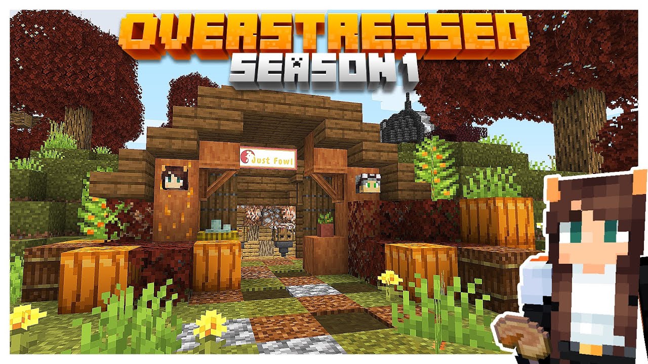 Create Mod Fowl Berry Farm! (Overstressed Create Mod SMP | Minecraft 1. ...