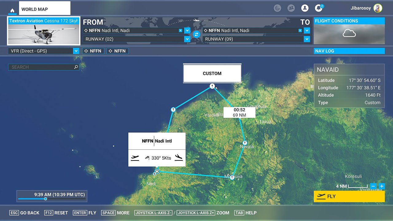MSFS - ENHANCE YOUR VFR FILGHTS BY CREATING CUSTOM WAYPOINTS. THEN ...