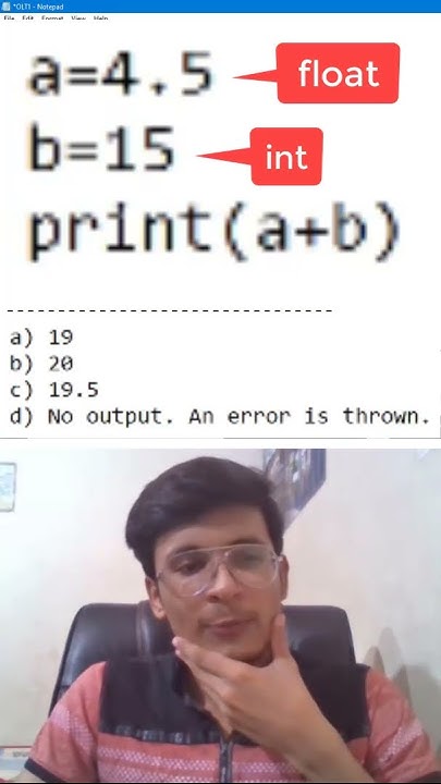 Python Mcq Explained In 60 Seconds Python Programming Short Infytqmcq Infytq