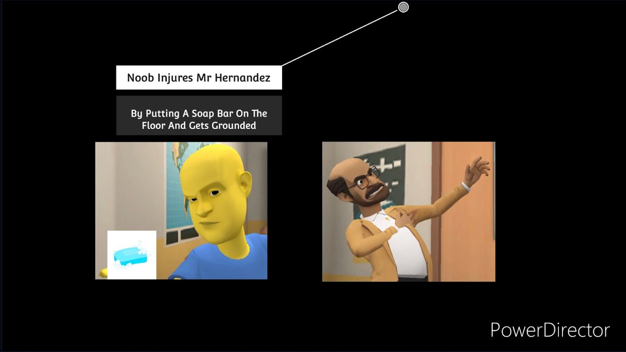 Noob Injures Mr Hernandez By Putting A Soap Bar On The Floor And Gets ...