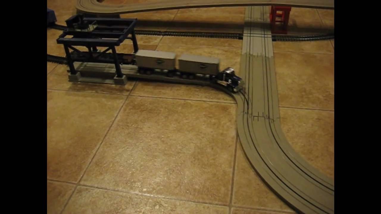 TYCO US-1 Electric Trucking and Train.wmv - YouTube