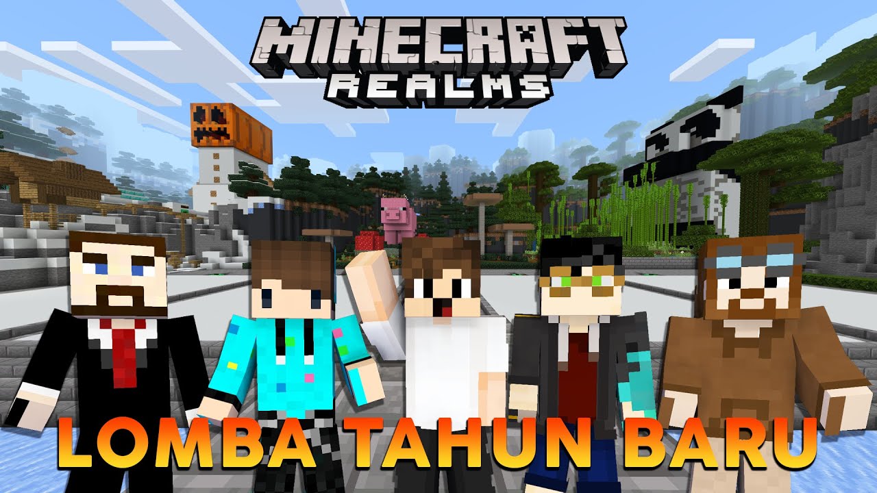 AKU MAIN MINIGAME MOBS YANG ADA DI MINECRAFT with @Mefelz ...