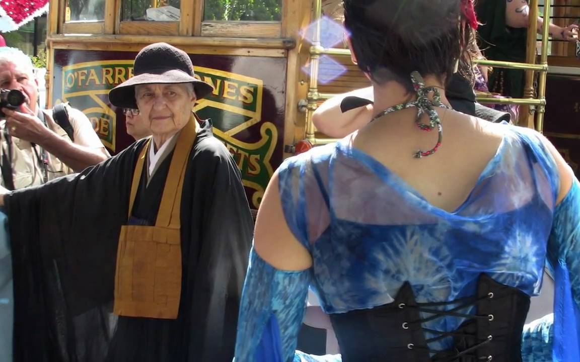 Zen Buddhists Celebrate Pride in San Francisco - YouTube