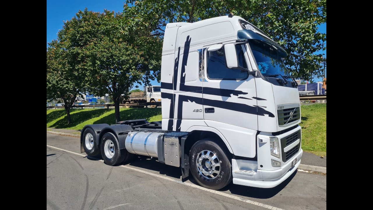 Volvo FH 420 6X2 Globetrotter Manual Ano 2012 Top de Linha - YouTube
