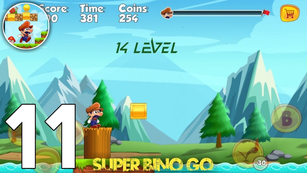 Super Bino Go: Adventure Jungle - Gameplay Walkthrough Part 11 ...