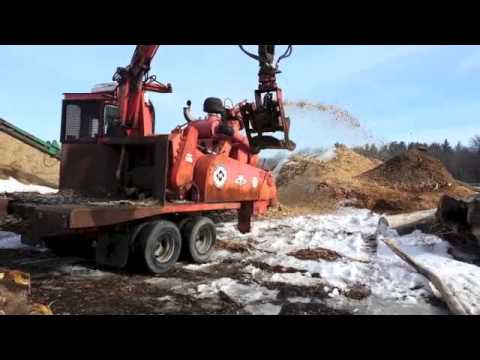 morbark 3036 - YouTube