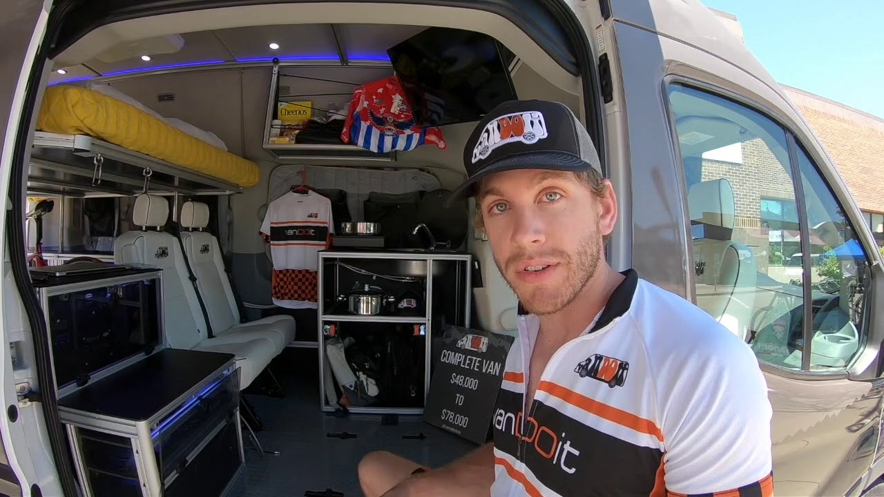 Ford Transit Camper Van - VanDOit Campervan Walk-around Tour - YouTube