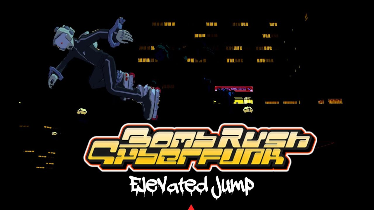 Bomb Rush Cyberfunk - Elevated/Corkscrew Jump Tech Tutorial for Mataan ...
