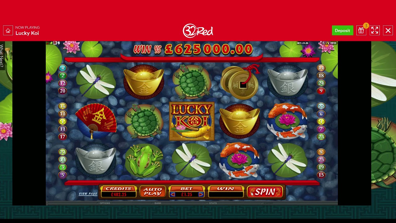 Lucky Koi Slot Review - YouTube