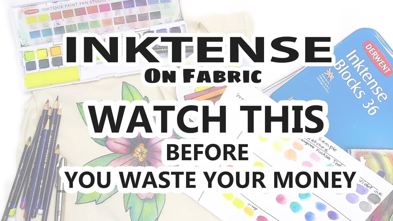 What is the Best Inktense Product on Fabric? Pencils, Pans, or Blocks ...