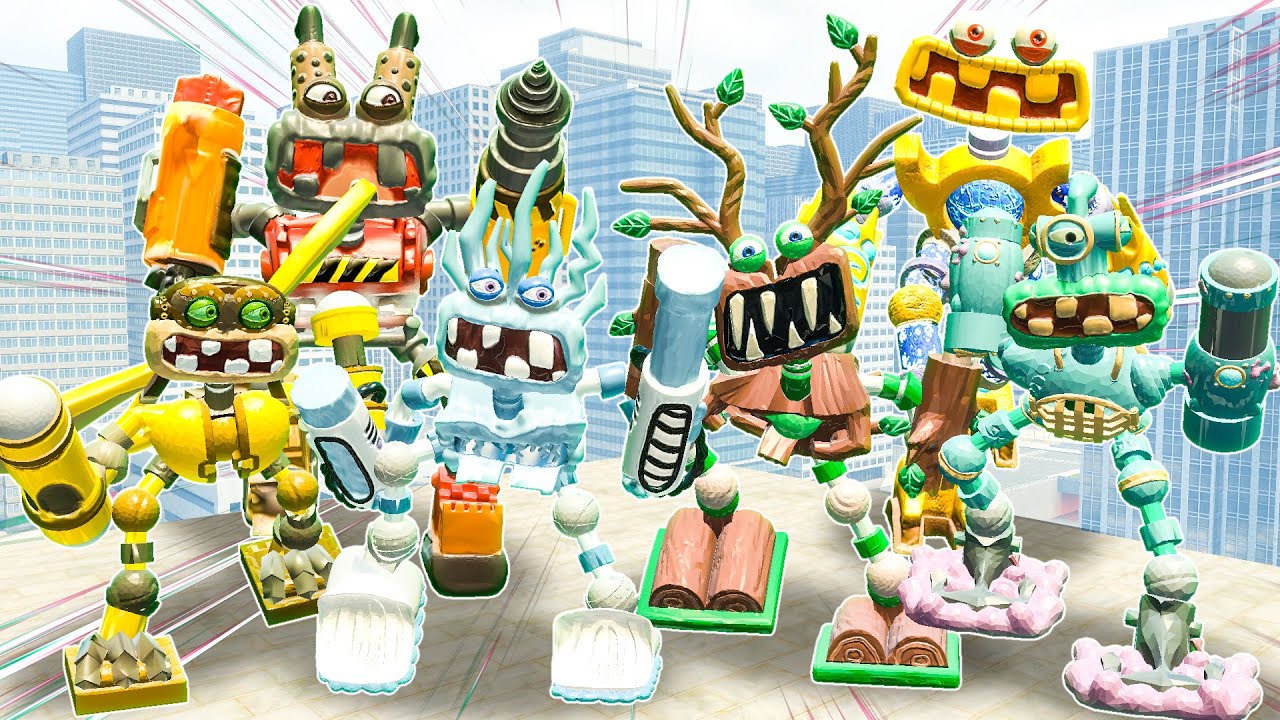 PLAYING AS NEW MY SINGING MONSTERS BOSSES in Garry's Mod! (Epic ...