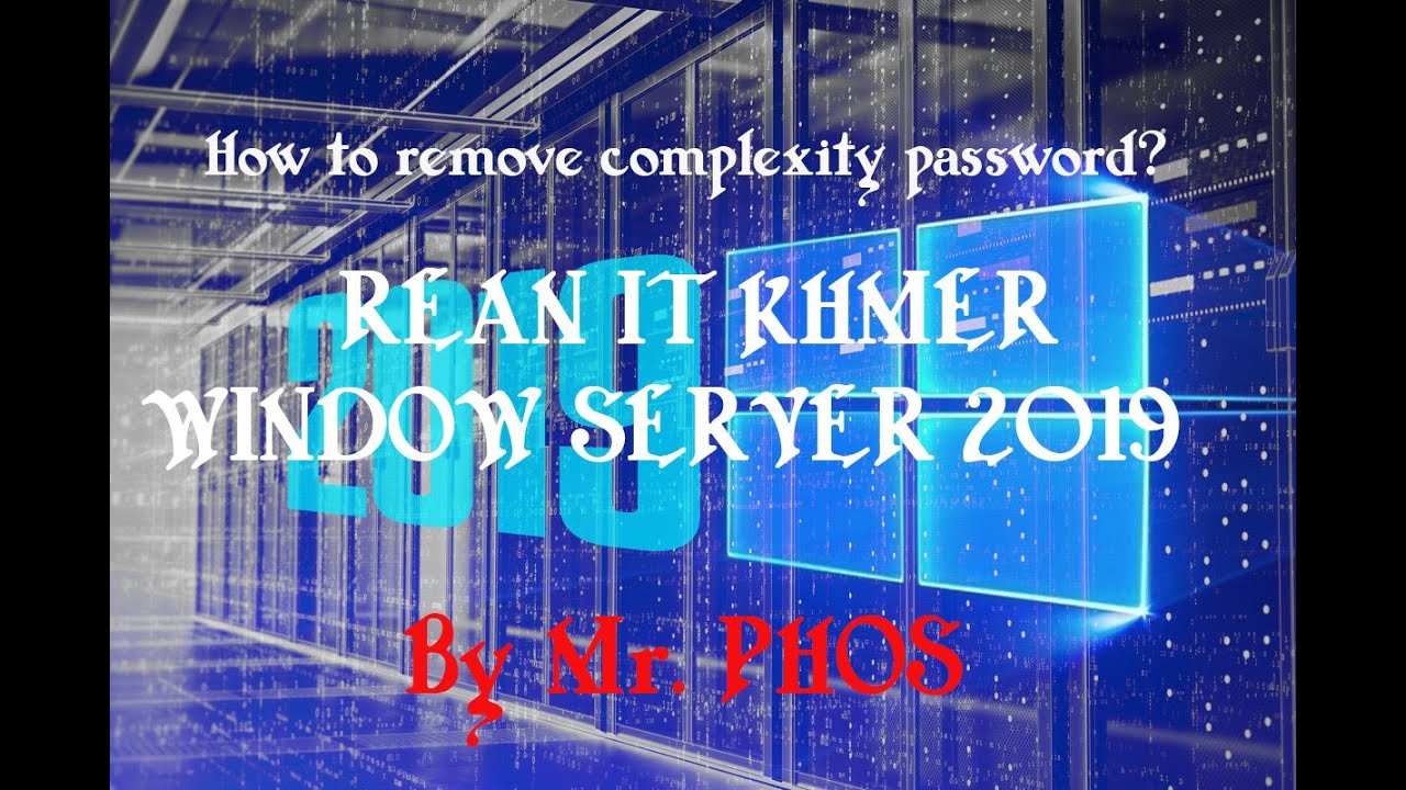 06-Remove password complexity - YouTube