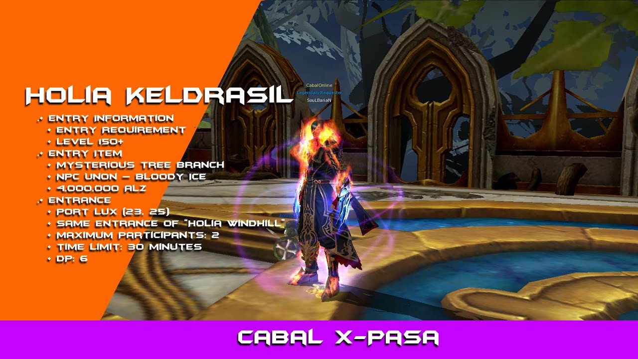 CABAL ONLINE - Holia Keldrasil - YouTube