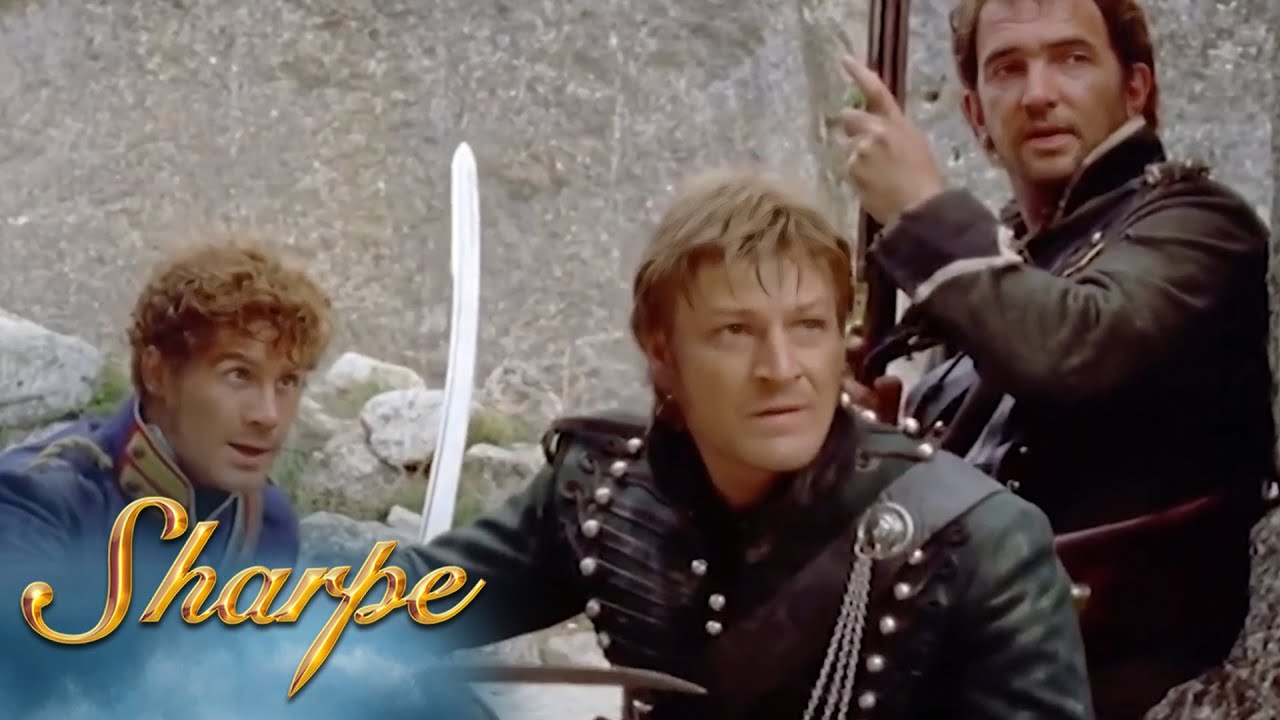 Sharpe Leads His Comrades Into Battle | Sharpe - YouTube