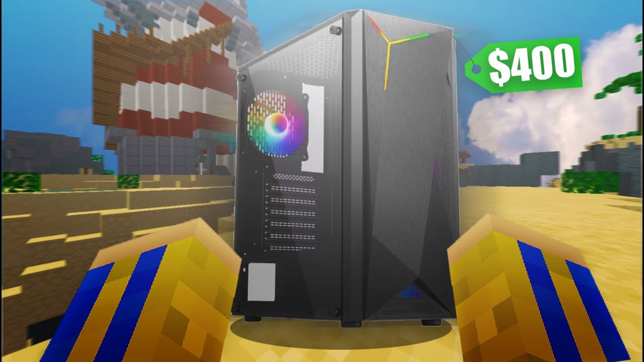 COMPRÉ una PC GAMER para JUGAR MINECRAFT... - YouTube