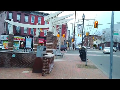 Walking in Jersey City, NJ | around The Junction | Communipaw Ave | Monticello Ave | Belmont Ave