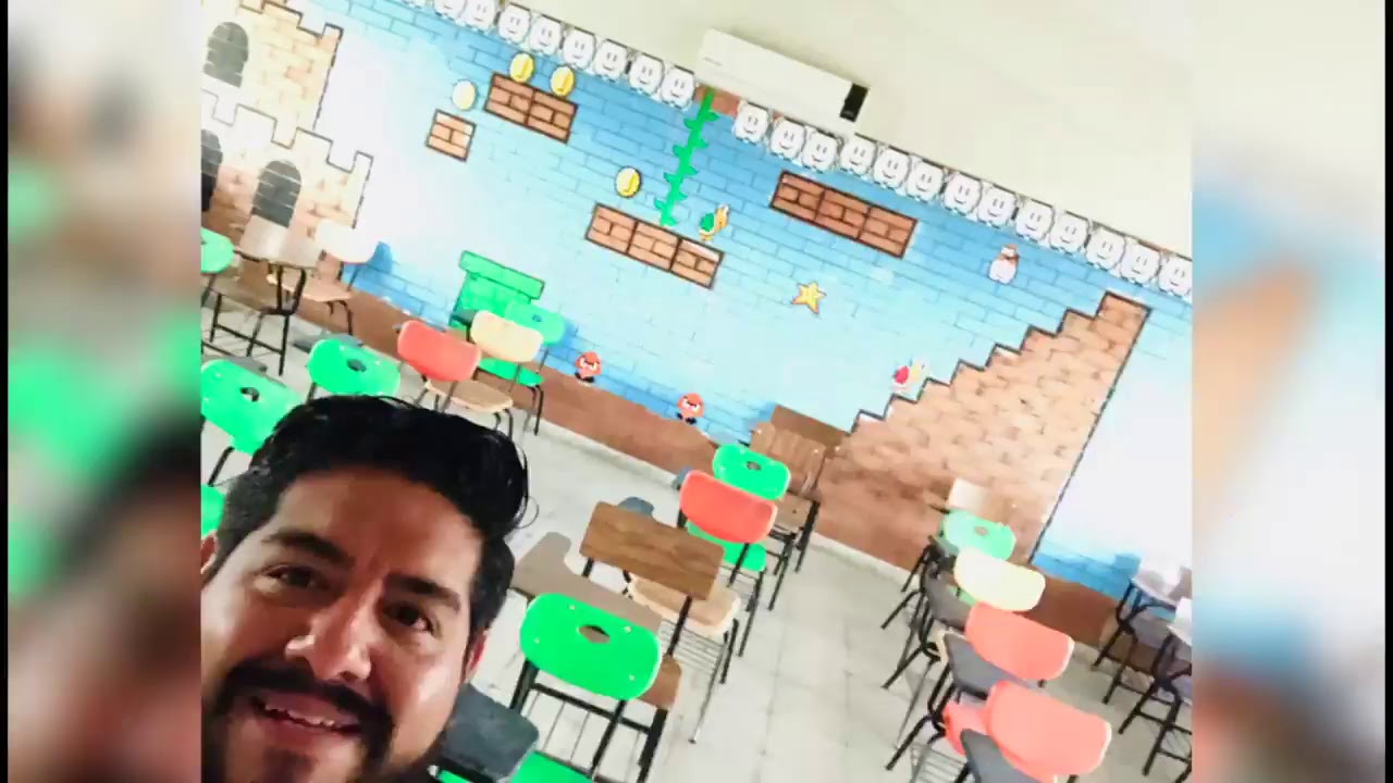 Decora salón de clases ¡al estilo Super Mario Bros! - YouTube