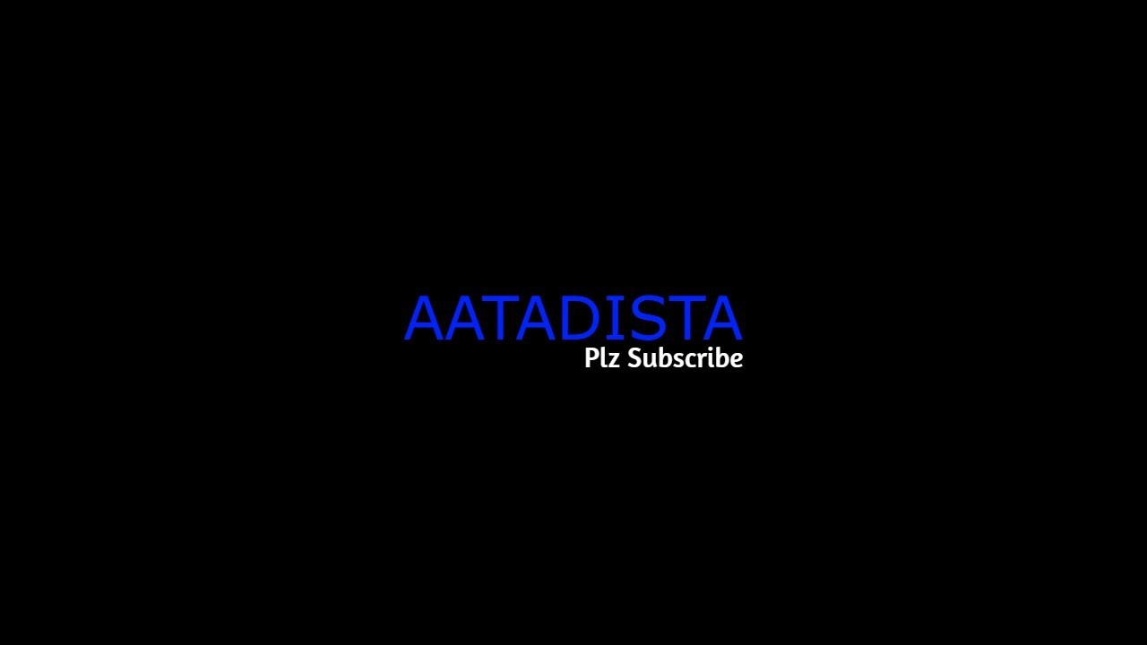 Channel Trailer || Aatadista - YouTube